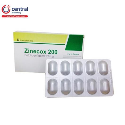 Thuốc Zinecox 200 điều trị nhiễm khuẩn: công dụng, giá bán