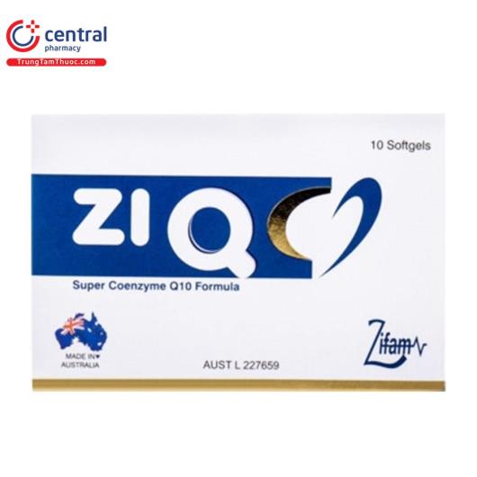 [CHÍNH HÃNG] Thuốc Zi Q Coenzym Q10 cho một trái tim khỏe mạnh