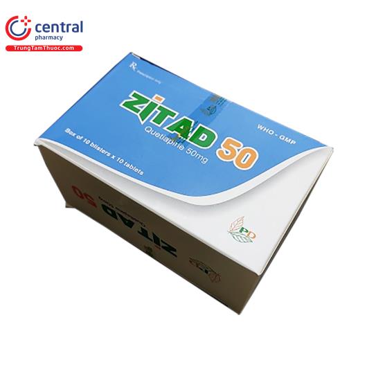 [CHÍNH HÃNG] Thuốc Zitad 50 điều trị rối loạn tâm thần