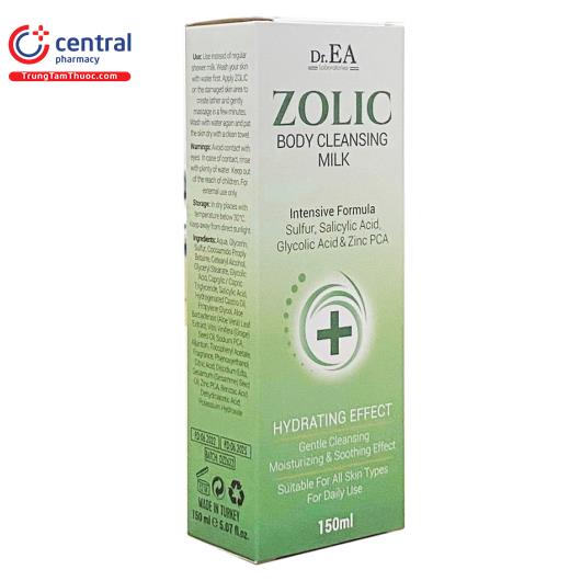 [CHÍNH HÃNG] Sữa tắm Dr.EA Body Zolic Body Cleansing Milk 150ml