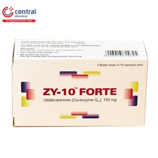 [CHÍNH HÃNG] Thuốc Zy-10 Forte - Điều trị suy tim sung huyết