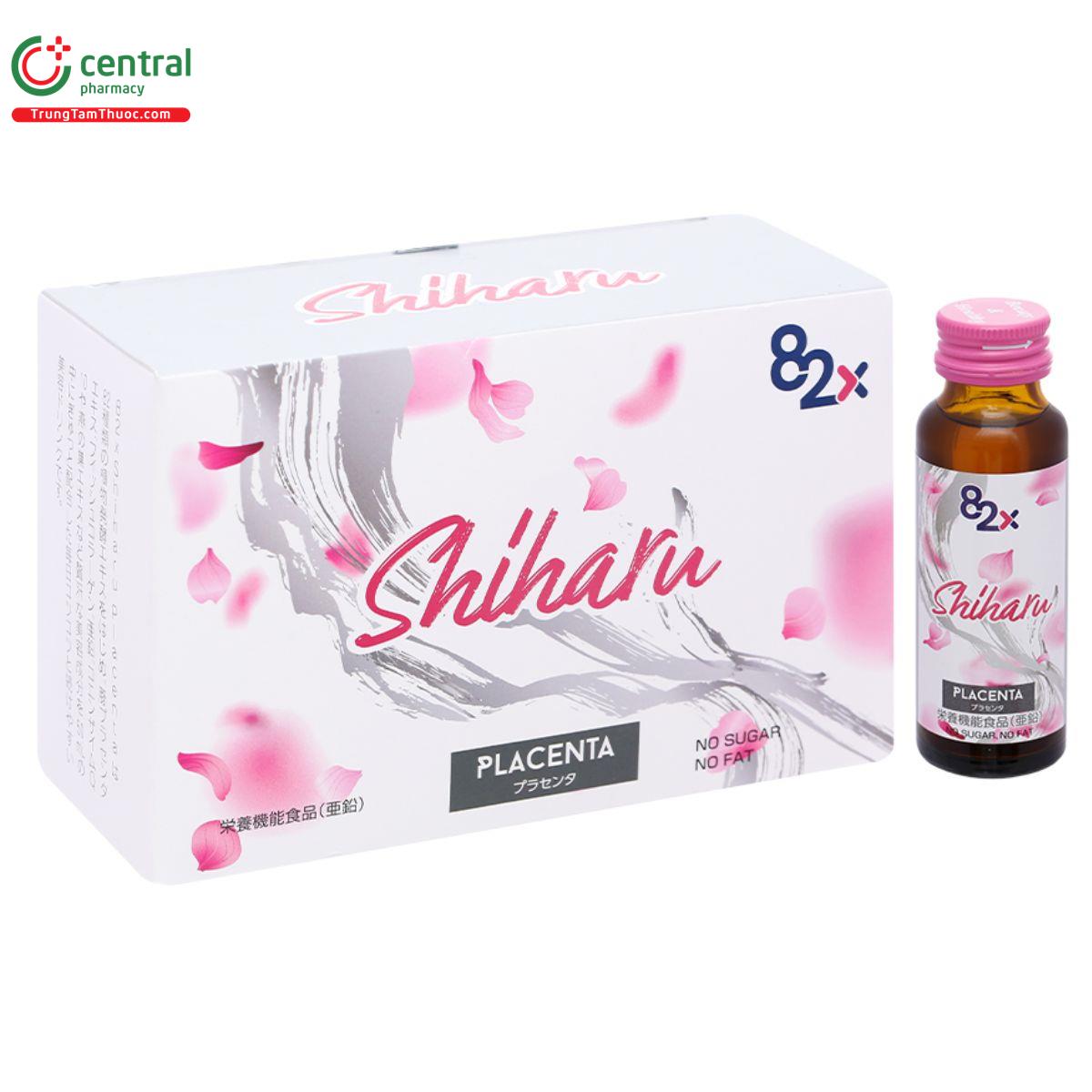 Nước uống 82X Shiharu Placenta Giúp cân bằng nội tiết tố cho nữ giới