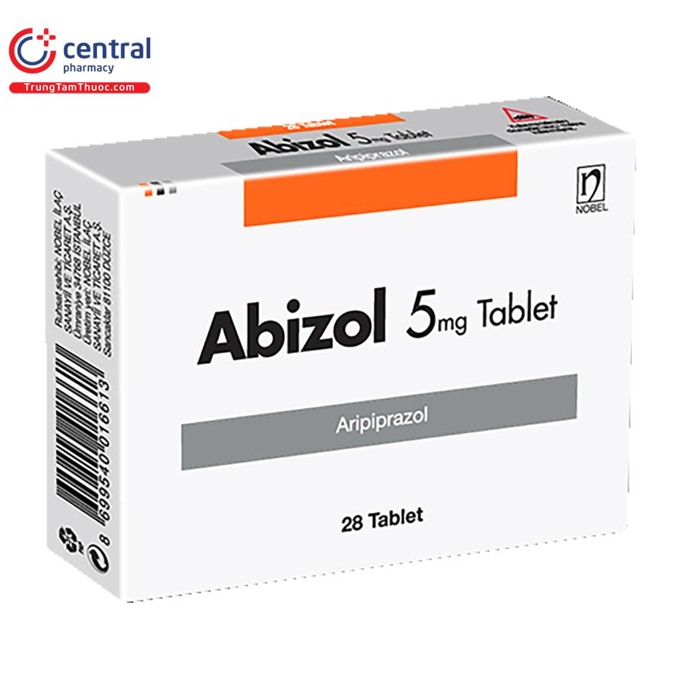 [CHÍNH HÃNG] Thuốc Abizol 5mg Tablet điều trị tâm thần phân liệt