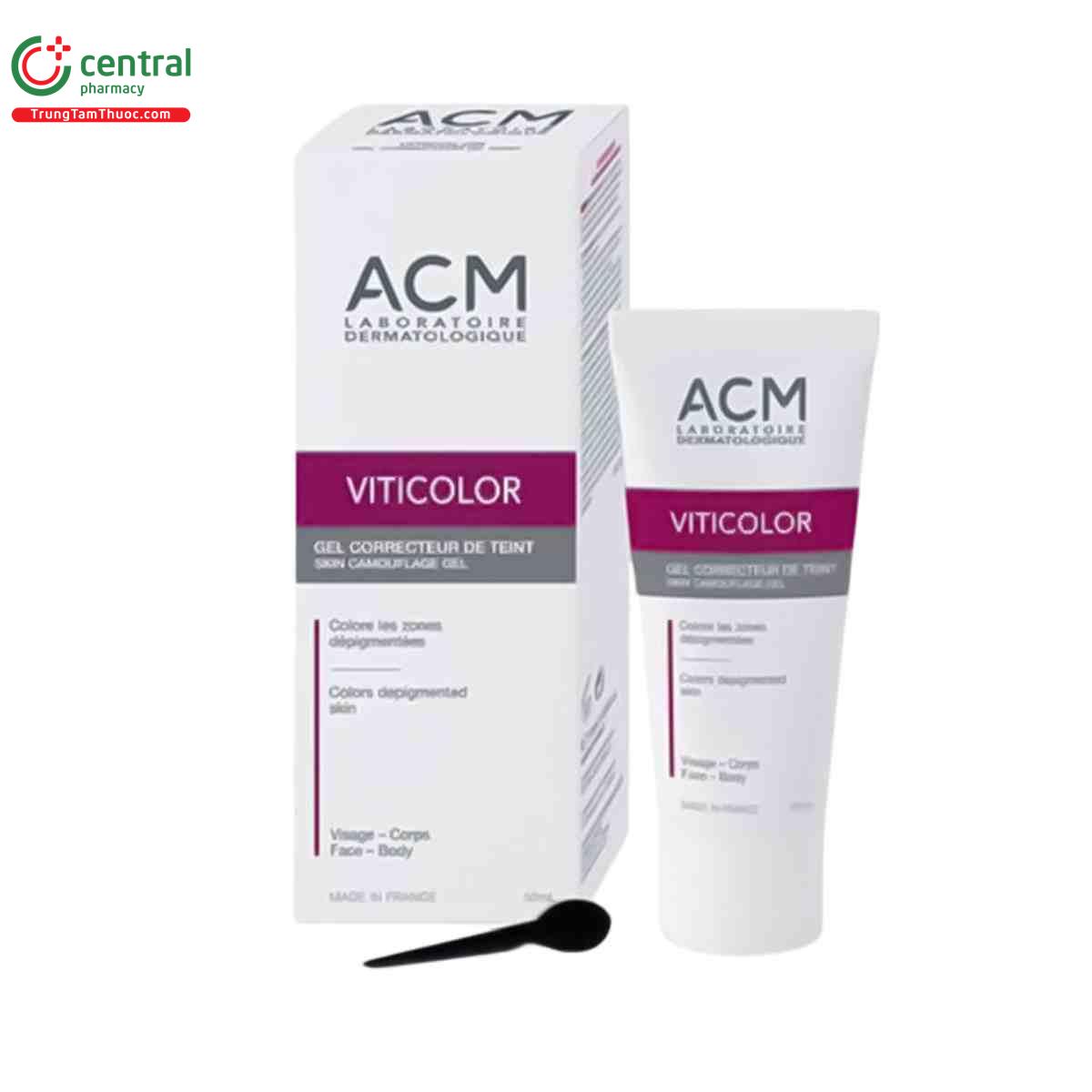Thuốc ACM Viticolor Skin Camouflage Gel che khuyết điểm hiệu quả
