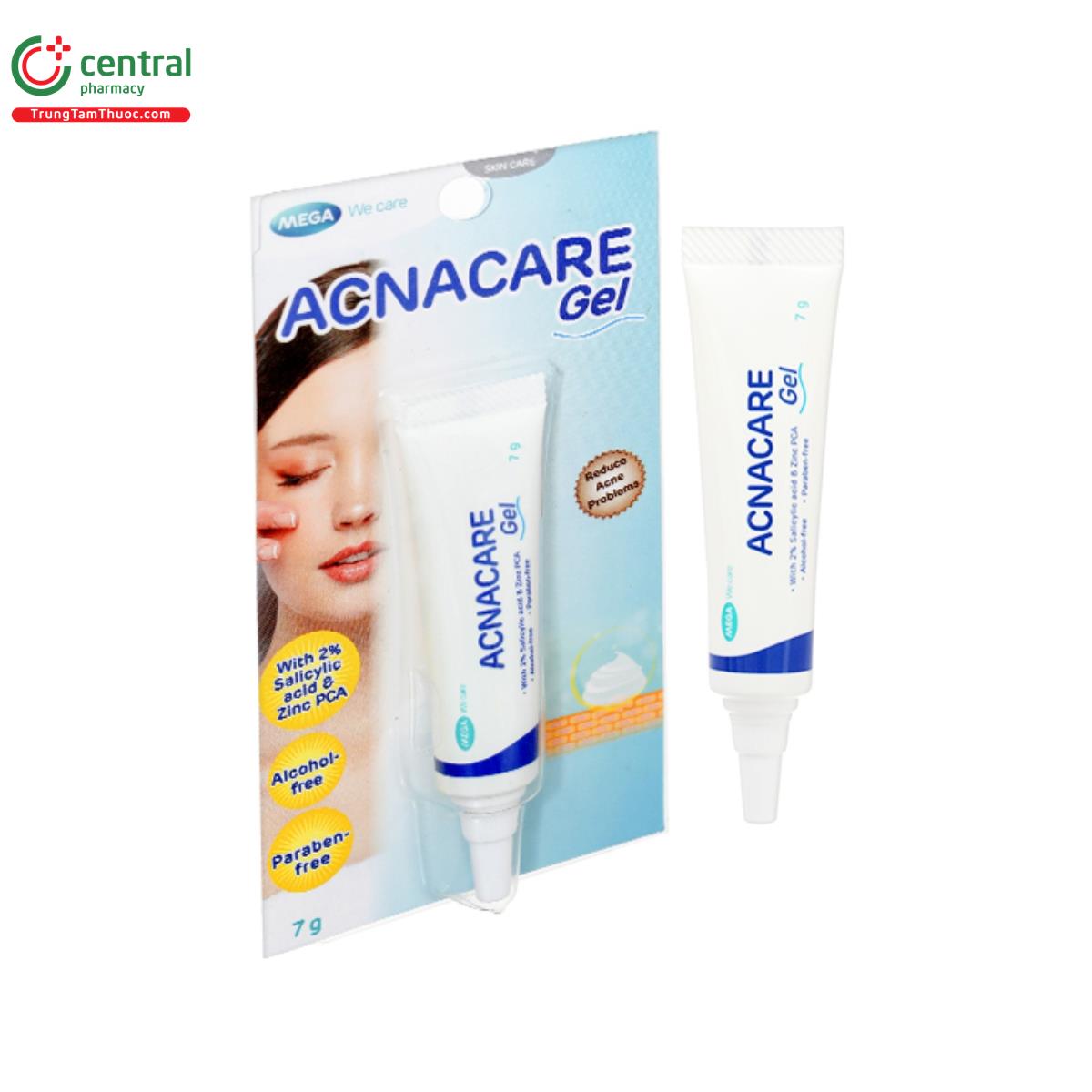 Thuốc Acnacare Gel giải pháp làm sạch tế bào chết, giảm nhờn trên da