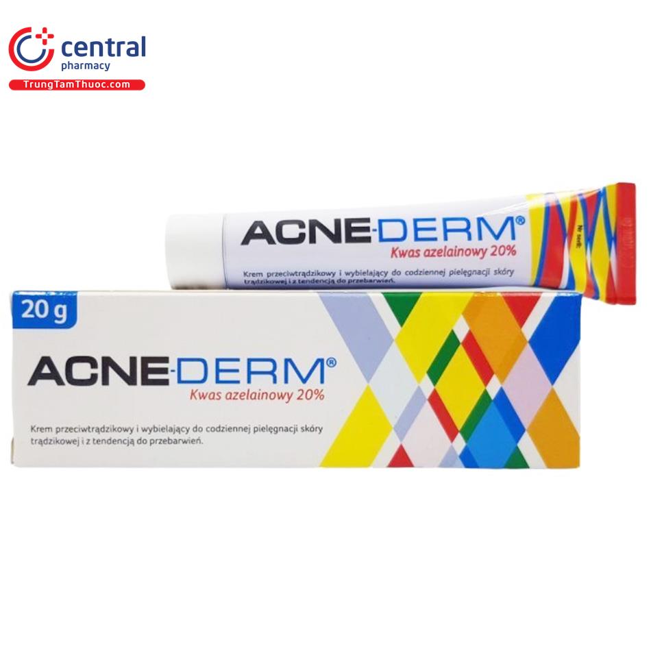 Kem trị mụn, mờ thâm Acne-Derm 20g cho da mịn màng, sáng khỏe