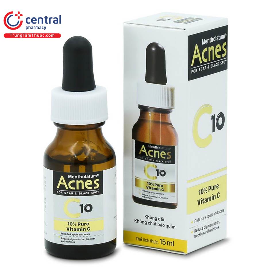 Serum Acnes C10 điều trị sẹo lõm, trị nám nhanh chóng