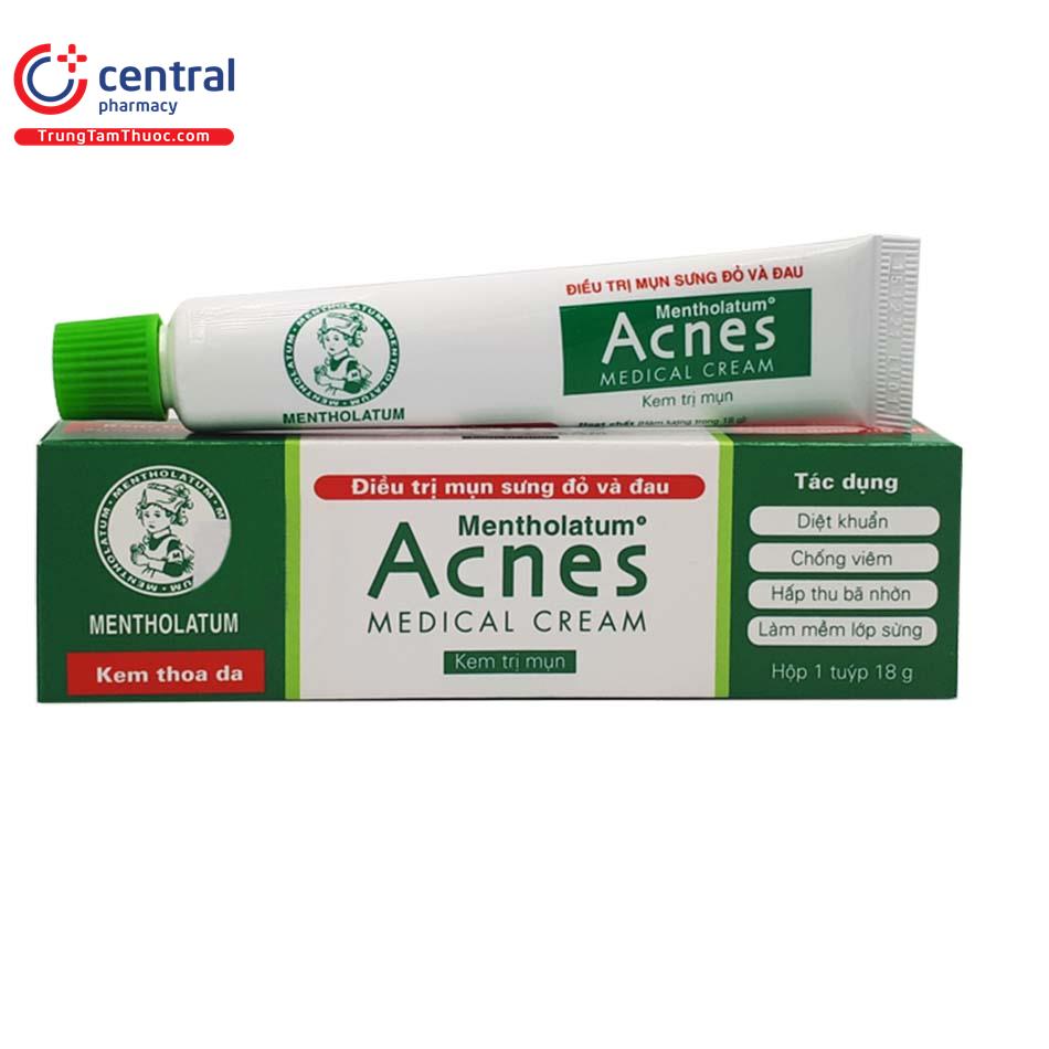 Thuốc điều trị mụn trứng cá sưng đỏ và đau Acnes Medical Cream