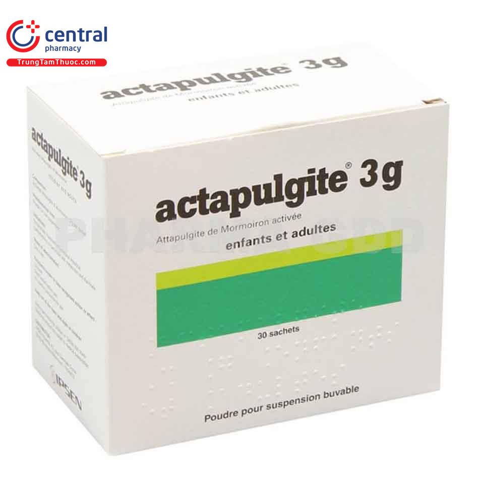 Thuốc Actapulgite 3g - Thuốc điều trị viêm đại tràng, tiêu chảy