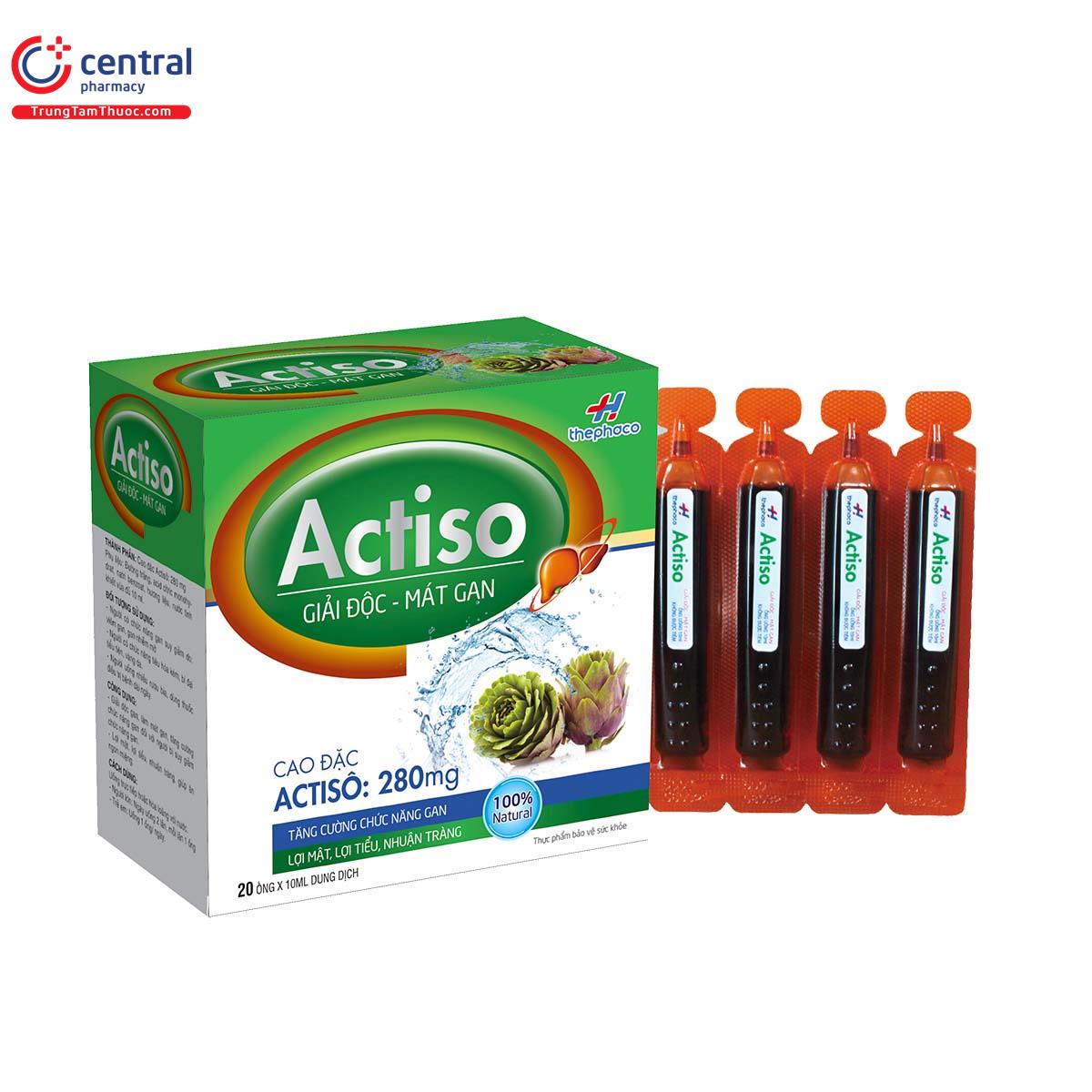 Thuốc Actiso Thephaco - Hỗ trợ giải độc, mát gan, thanh nhiệt
