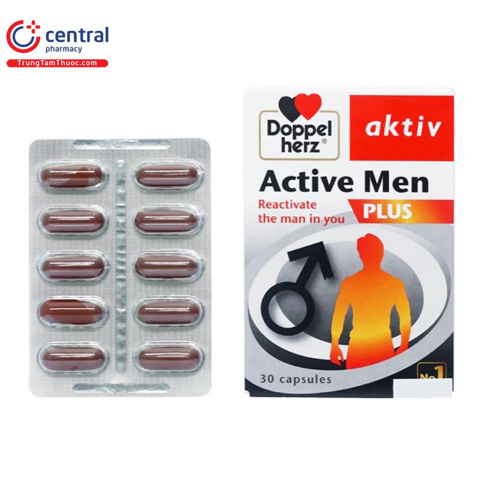 [CHÍNH HÃNG] Thuốc Active Men Plus Doppelherz Aktiv - Sinh lý nam giới