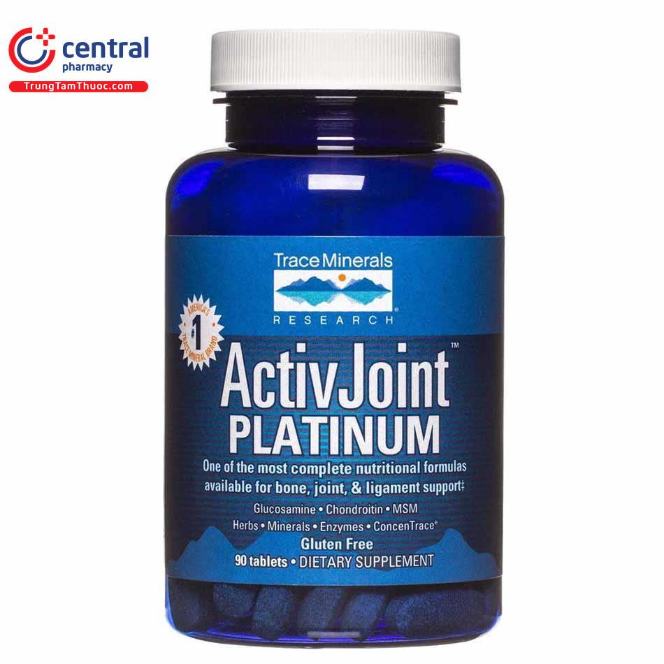 Thuốc ActivJoint Platinum (Hộp 90 viên) - Bổ xương khớp