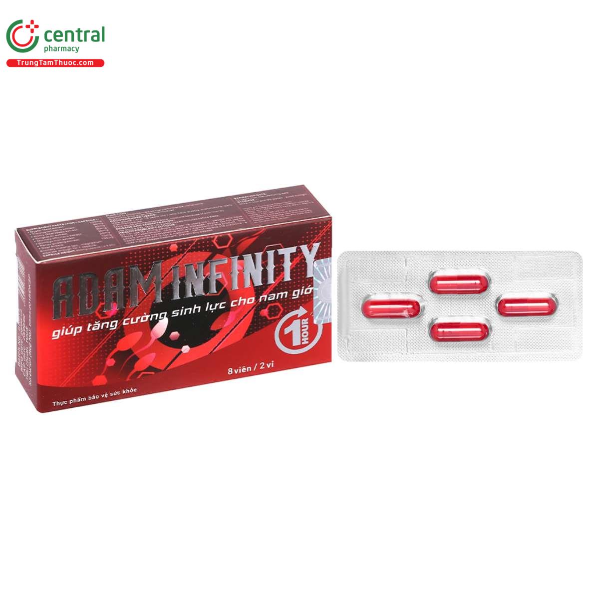 Thuốc Adam Infinity hỗ trợ tăng cường sinh lý nam giới giá bao nhiêu?