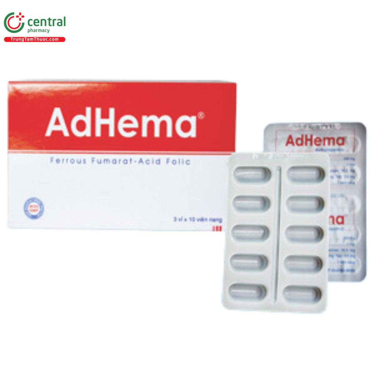 Thuốc Adhema - Thuốc điều trị và dự phòng thiếu máu hiệu quả