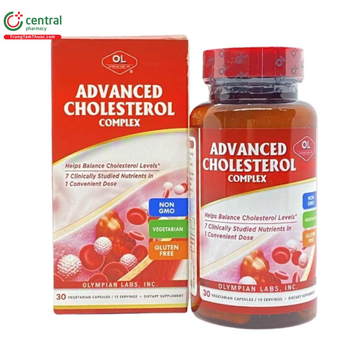 Thuốc Advanced Cholesterol Complex giảm cholesterol máu, giảm nguy cơ ...