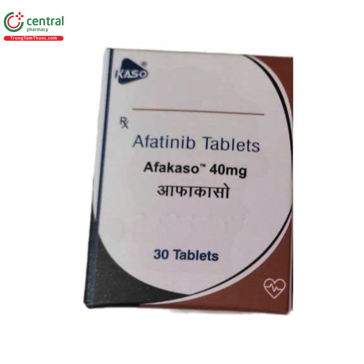 Thuốc Afakaso 40mg Afatinib Tablets - Điều trị ung thư phổi