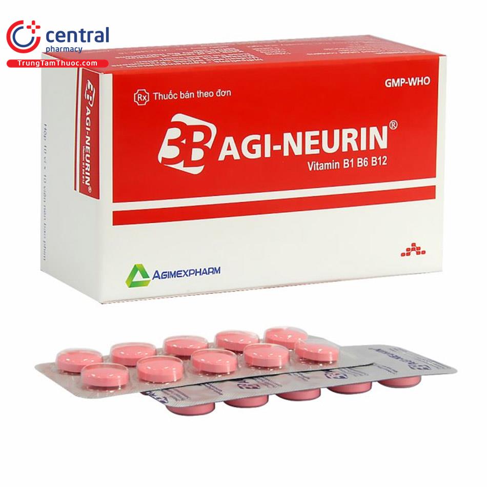 [CHÍNH HÃNG] Thuốc Agi-Neurin - giảm đau dây thần kinh hiệu quả