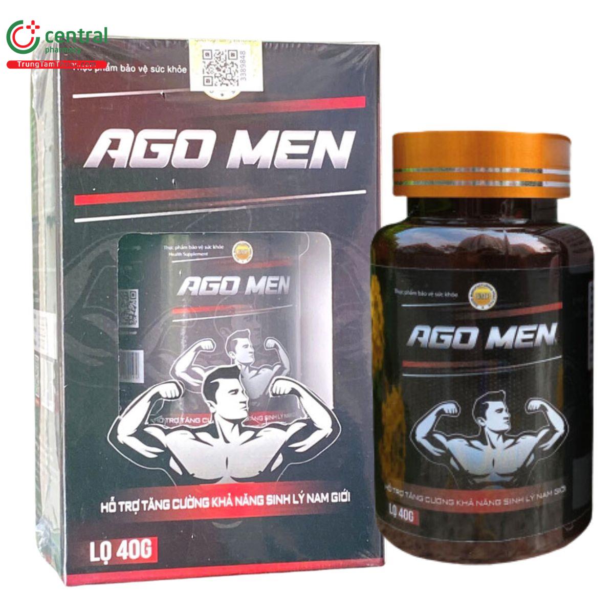 Thuốc Ago Men hỗ trợ tăng cường khả năng sinh lý cho nam giới