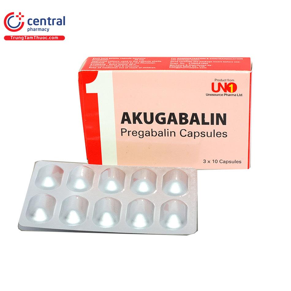 [CHÍNH HÃNG] Thuốc Akugabalin điều trị đau thần kinh