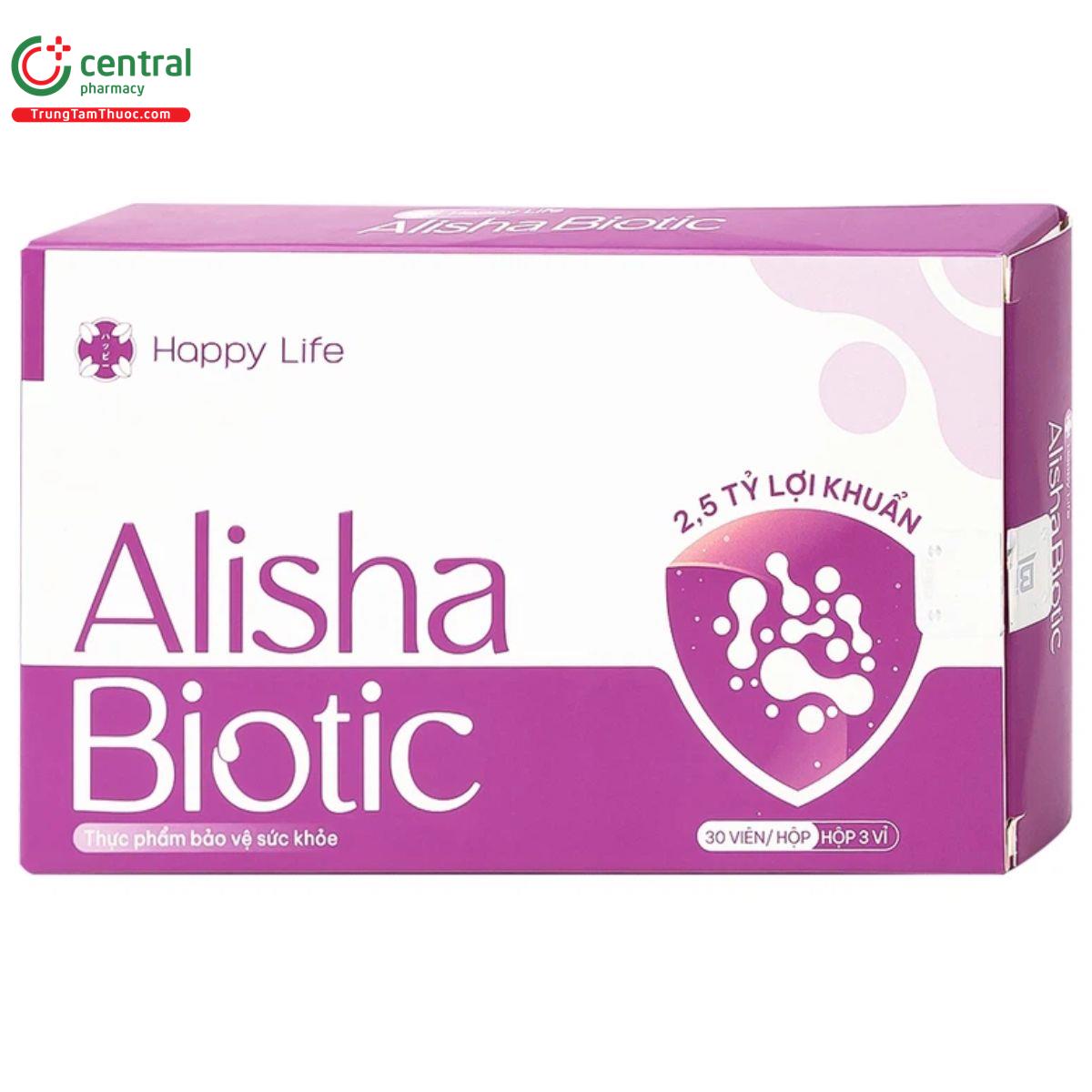 Alisha Biotic For Women bổ sung lợi khuẩn, hỗ trợ sức khoẻ nữ giới.