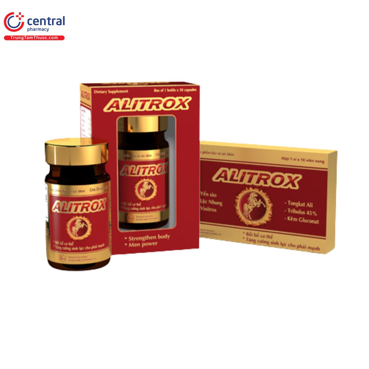 Thuốc ALITROX Khapharco - Giải pháp tăng cường sinh lý nam giới