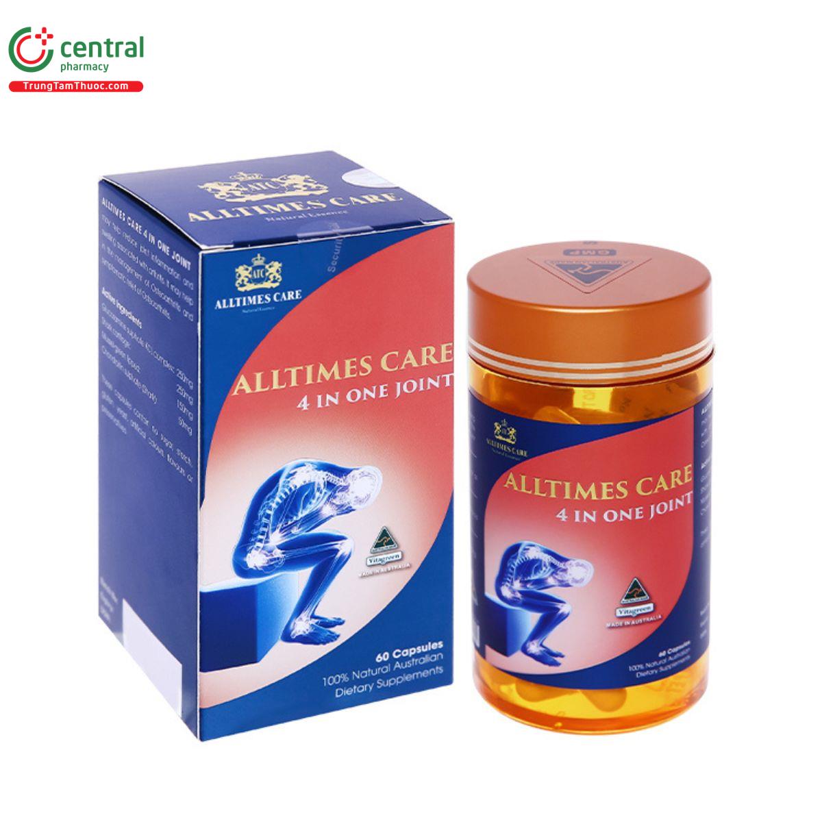 Alltimes Care 4 In One Joint tăng khả năng vận động, giảm đau khớp.