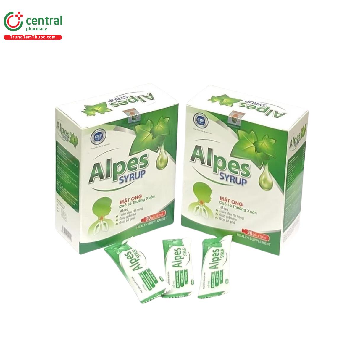 Thuốc Alpes Syrup - Giải pháp long đờm, giảm đau rát họng hiệu quả