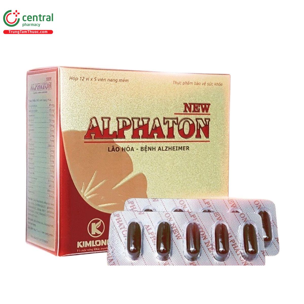 Thuốc Alphaton New ngăn ngừa lão hóa, suy giảm trí nhớ, nhận thức