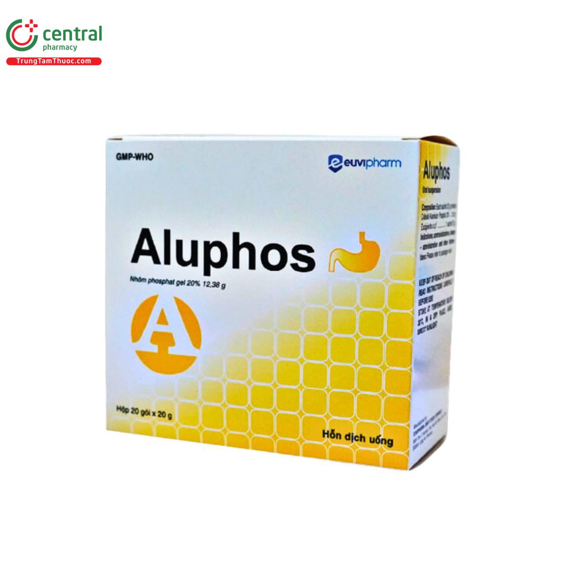 Thuốc Aluphos điều trị viêm loét dạ dày, tá tràng, viêm thực quản