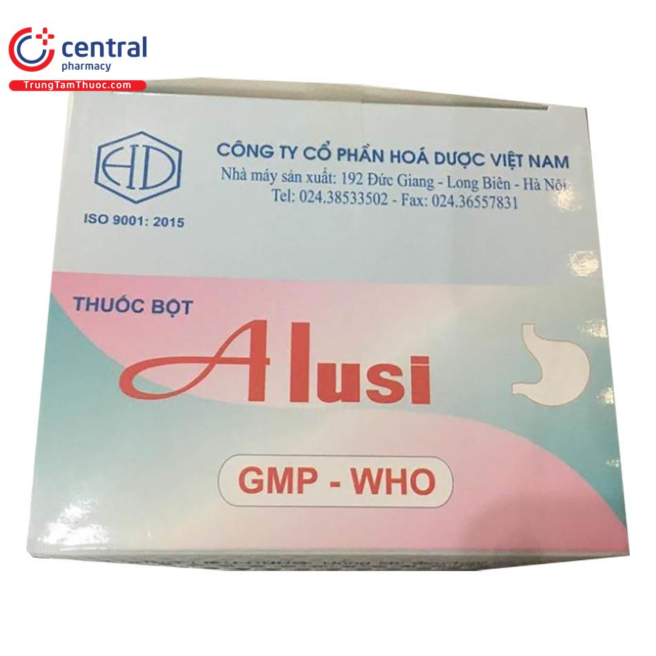 [CHÍNH HÃNG] Thuốc Alusi (gói) điều trị loét dạ dày - tá tràng