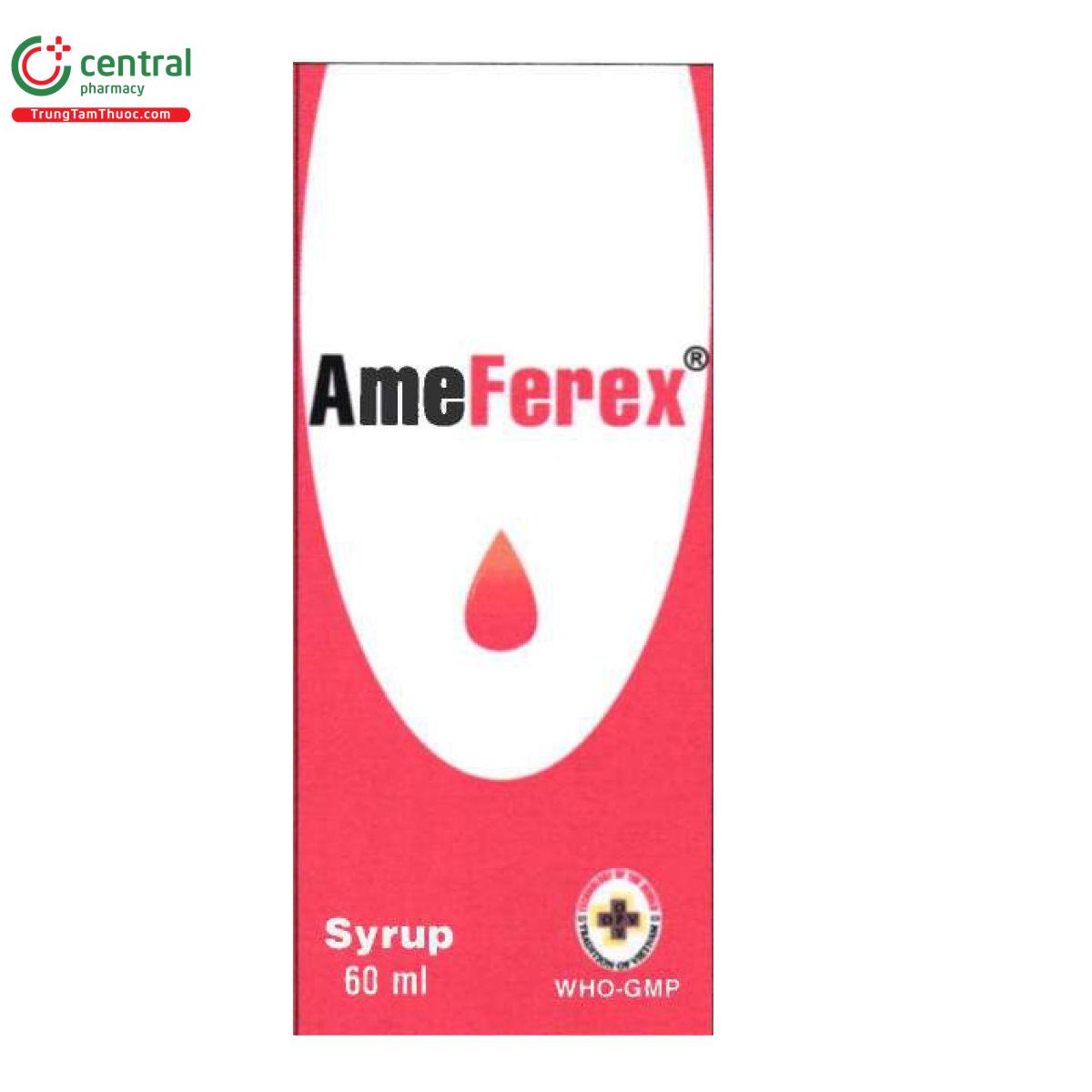 Thuốc AmeFerex phòng ngừa và điều trị thiếu máu do thiếu sắt cho trẻ
