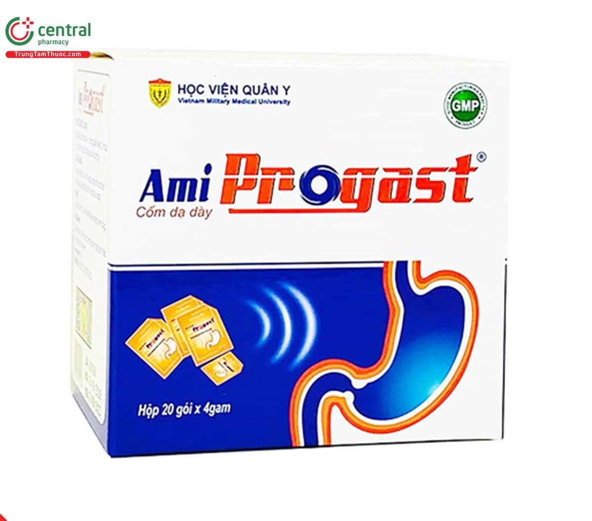 [CHÍNH HÃNG] Thuốc Ami Progast trị viêm loét dạ dày - tá tràng