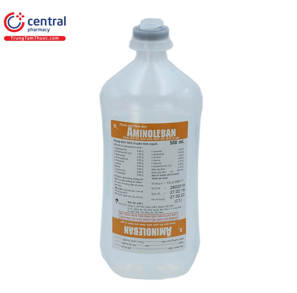 [CHÍNH HÃNG] Thuốc Aminoleban 500ml bổ sung Acid amin cho cơ thể