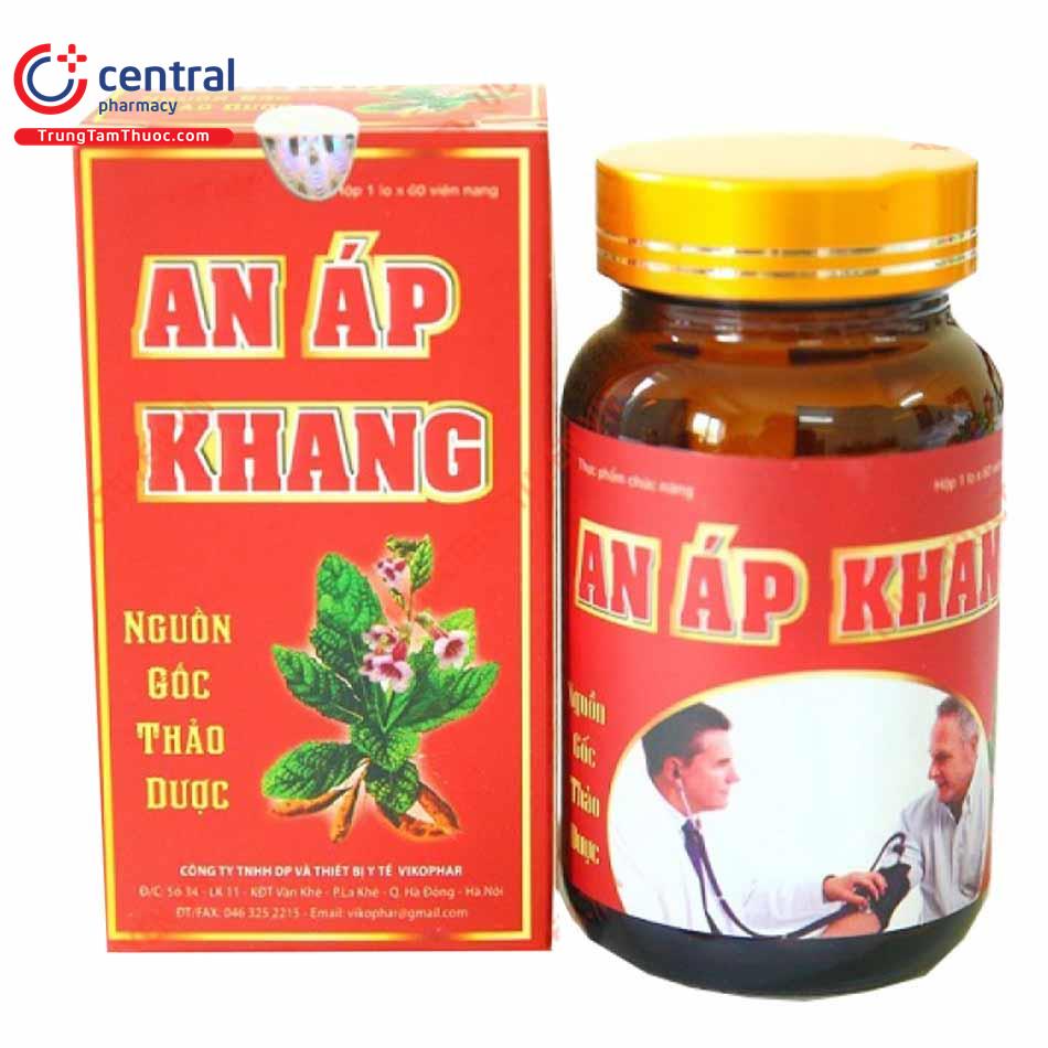Thuốc An Áp Khang : tác dụng, cách dùng hiệu quả, lưu ý