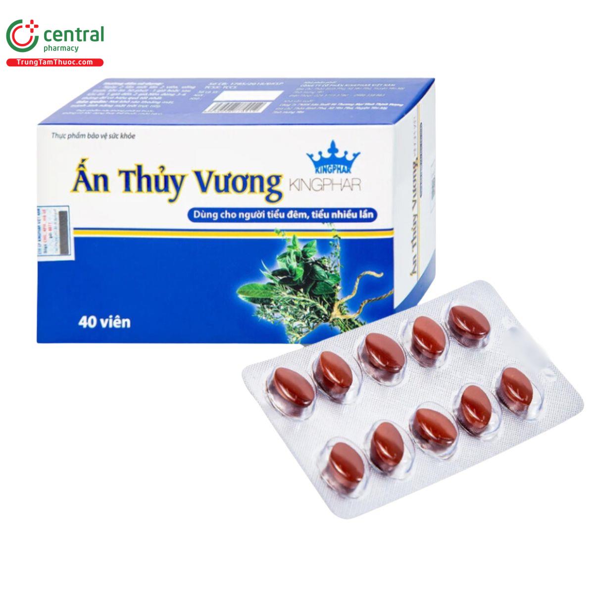 Thuốc Ấn Thủy Vương Kingphar giảm tình trạng tiểu đêm, tiểu nhiều