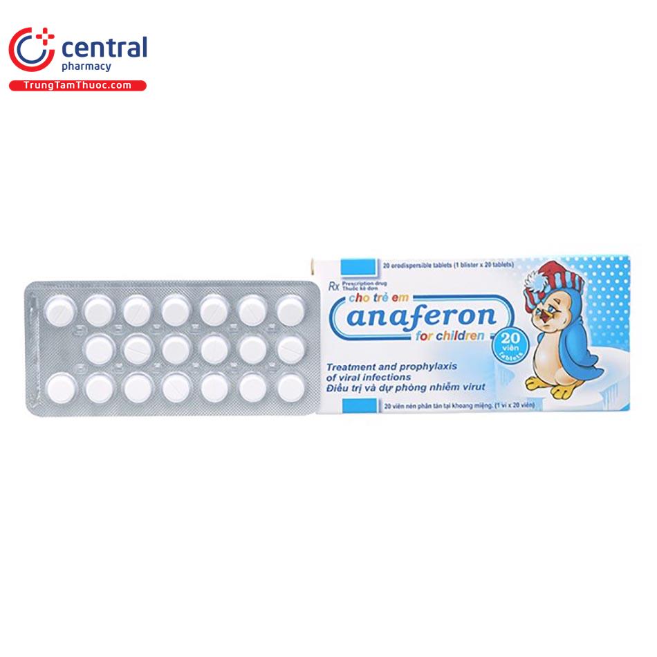 [CHÍNH HÃNG] Thuốc Anaferon (viên) Nga - điều trị nhiễm virus hô hấp