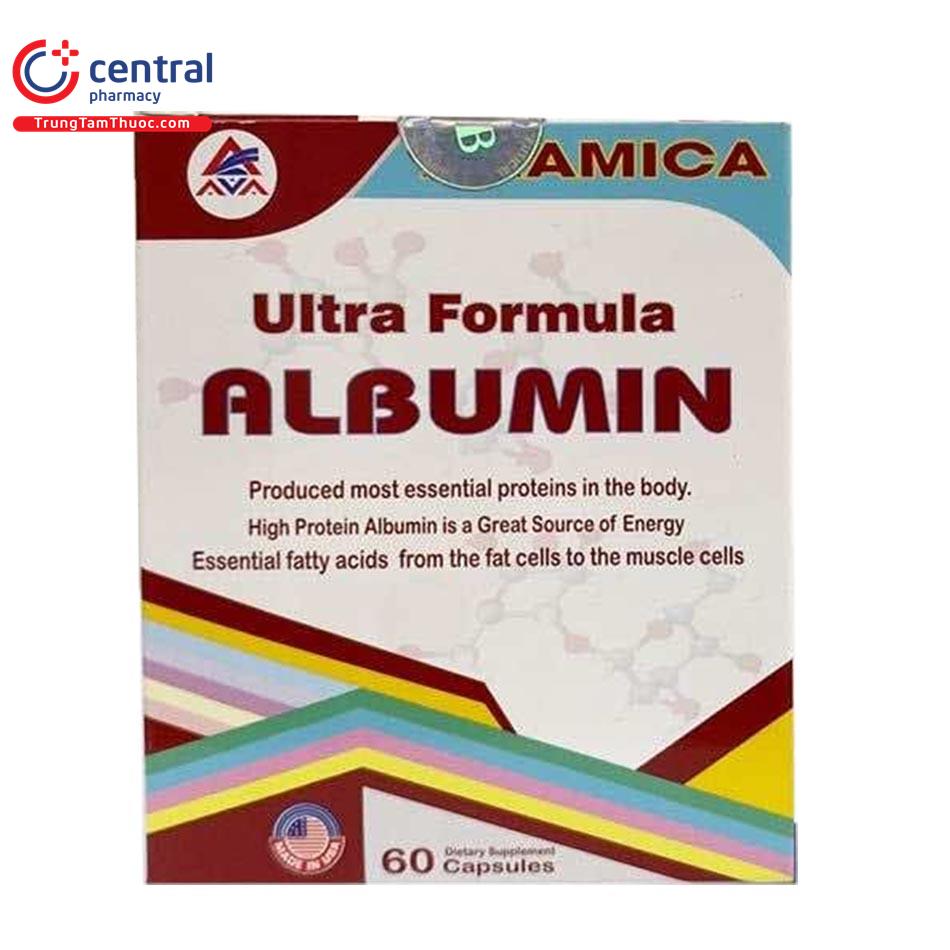 [CHÍNH HÃNG] Thuốc Anamica Ultra Formula Albumin
