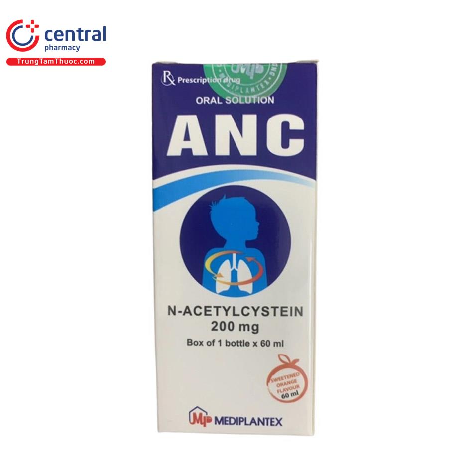 [CHÍNH HÃNG] Thuốc ANC 60ml - Giúp tiêu nhầy đường hô hấp
