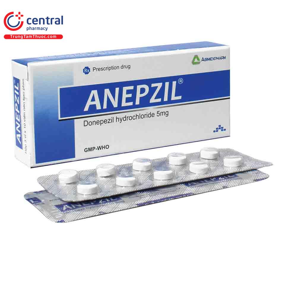 [CHÍNH HÃNG] Thuốc Anepzil điều trị suy giảm trí nhớ do Alzheimer