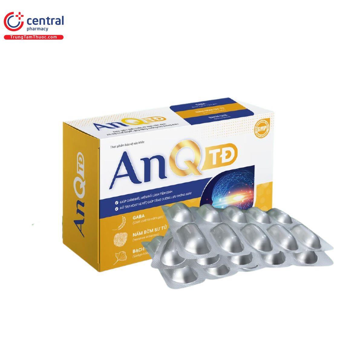 Thuốc AnQ TĐ hỗ trợ giảm biểu hiện rối loạn tiền đình, hoạt huyết