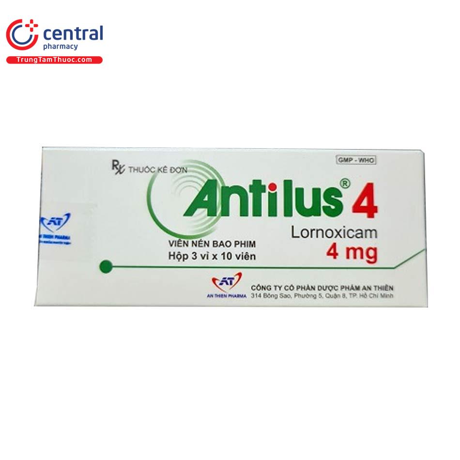 [CHÍNH HÃNG] Thuốc Antilus 4 điều trị đau và viêm trong xương khớp