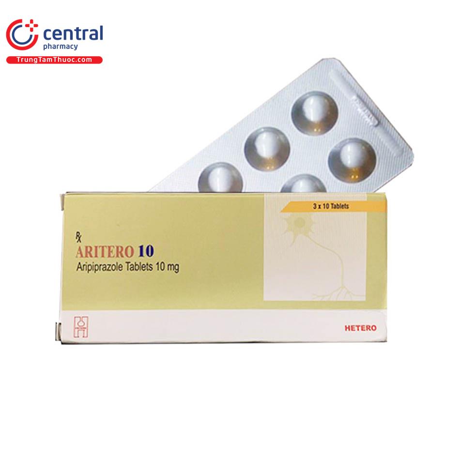 [CHÍNH HÃNG] Thuốc Aritero 10 điều trị bệnh lý tâm thần phân liệt.