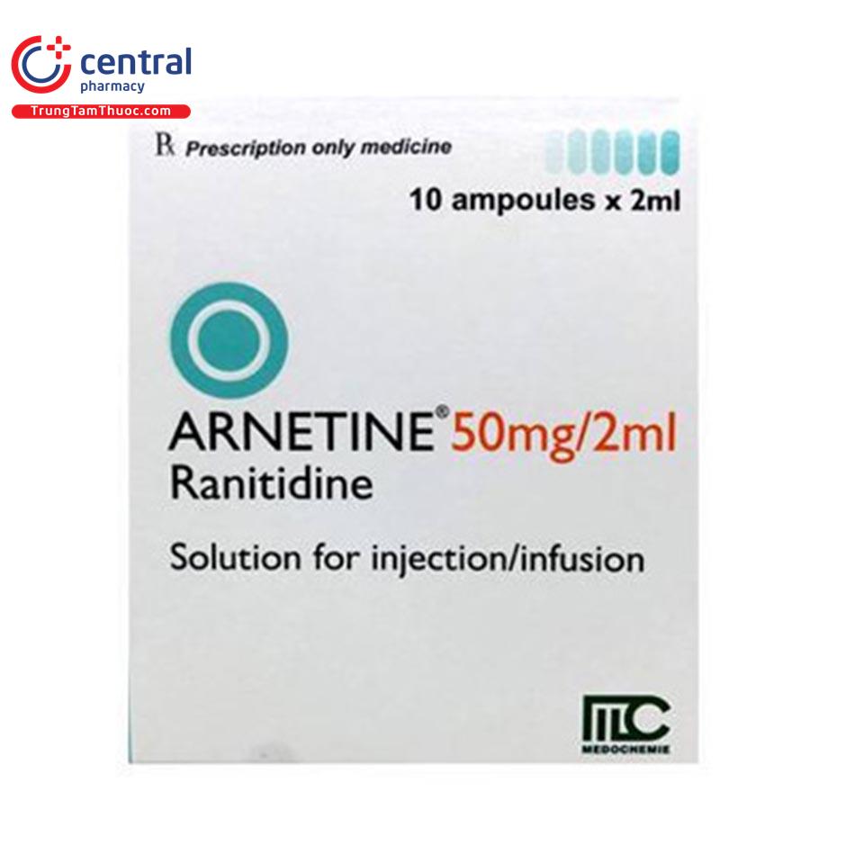Thuốc Arnetine 50mg/2ml: Cách dùng - liều dùng, lưu ý khi sử dụng