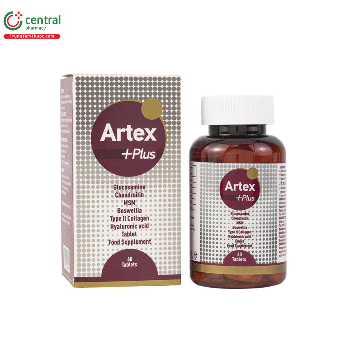 Thuốc Artex +Plus - Hỗ trợ bảo vệ khớp, giảm nguy cơ thoái hóa khớp