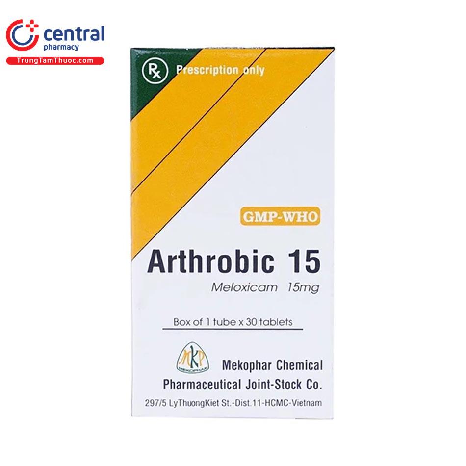 [CHÍNH HÃNG] Thuốc Arthrobic 15 Mekophar giảm đau xương khớp