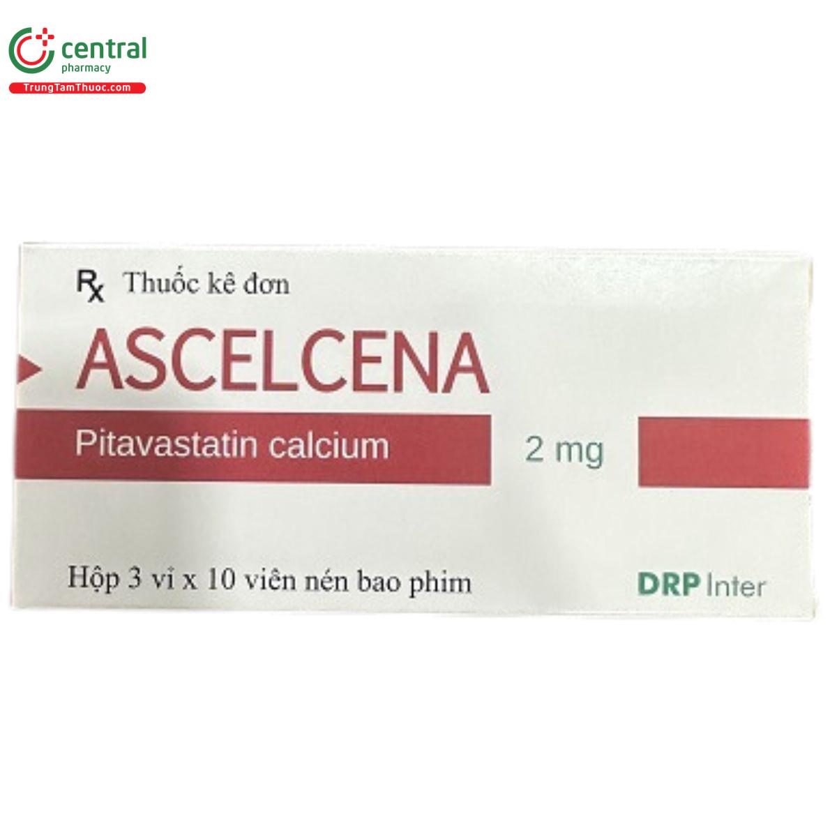 Thuốc Ascelcena 2mg - Chỉ định điều trị giảm cholesterol, triglycerid