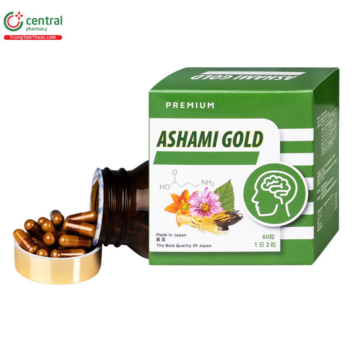 Thuốc Ashami Gold giúp hỗ trợ cải thiện giấc ngủ, tình trạng lo âu