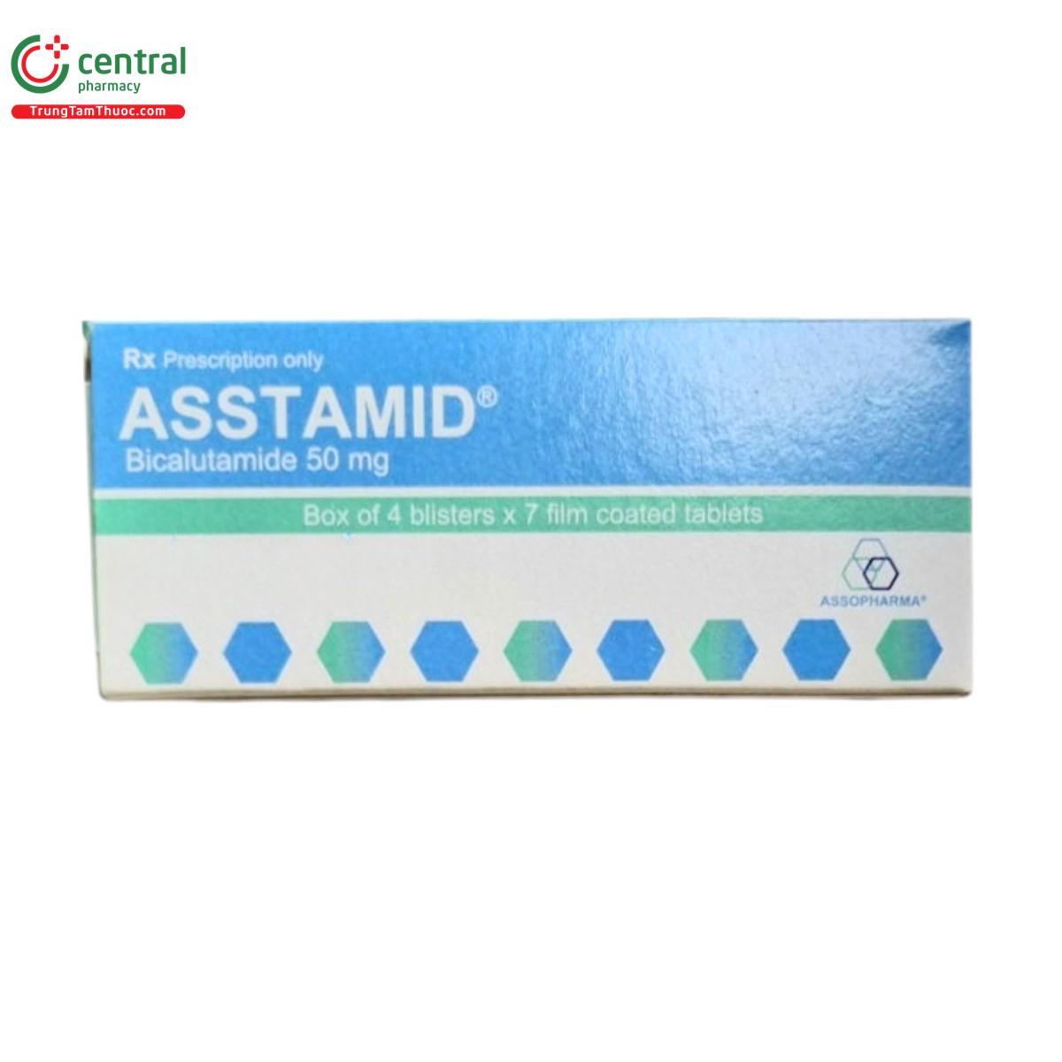 Thuốc Asstamid 50mg- Điều trị ung thư tuyến tiền liệt tiến triển