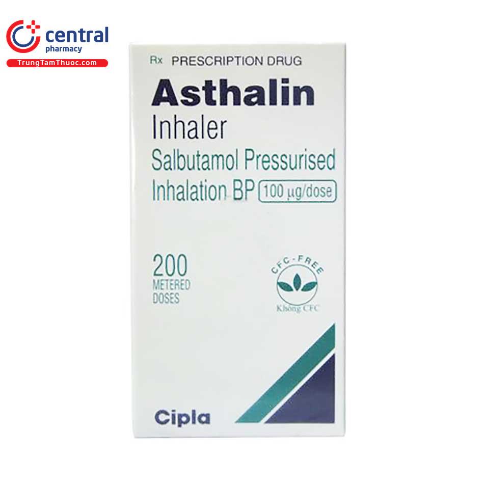 Thuốc Asthalin Inhaler: chỉ định, liều dùng và lưu ý khi sử dụng
