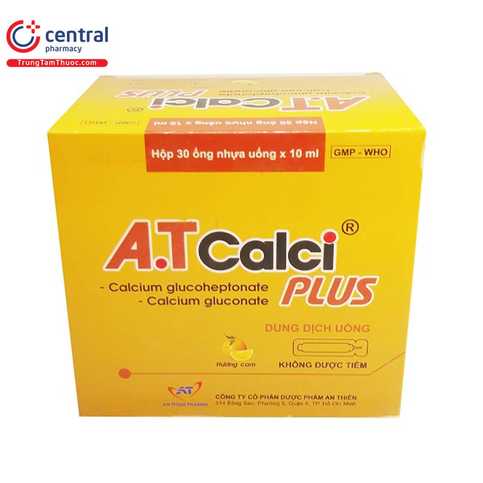 Thuốc A.T calci plus: tác dụng, cách dùng thuốc hiệu quả, giá bán